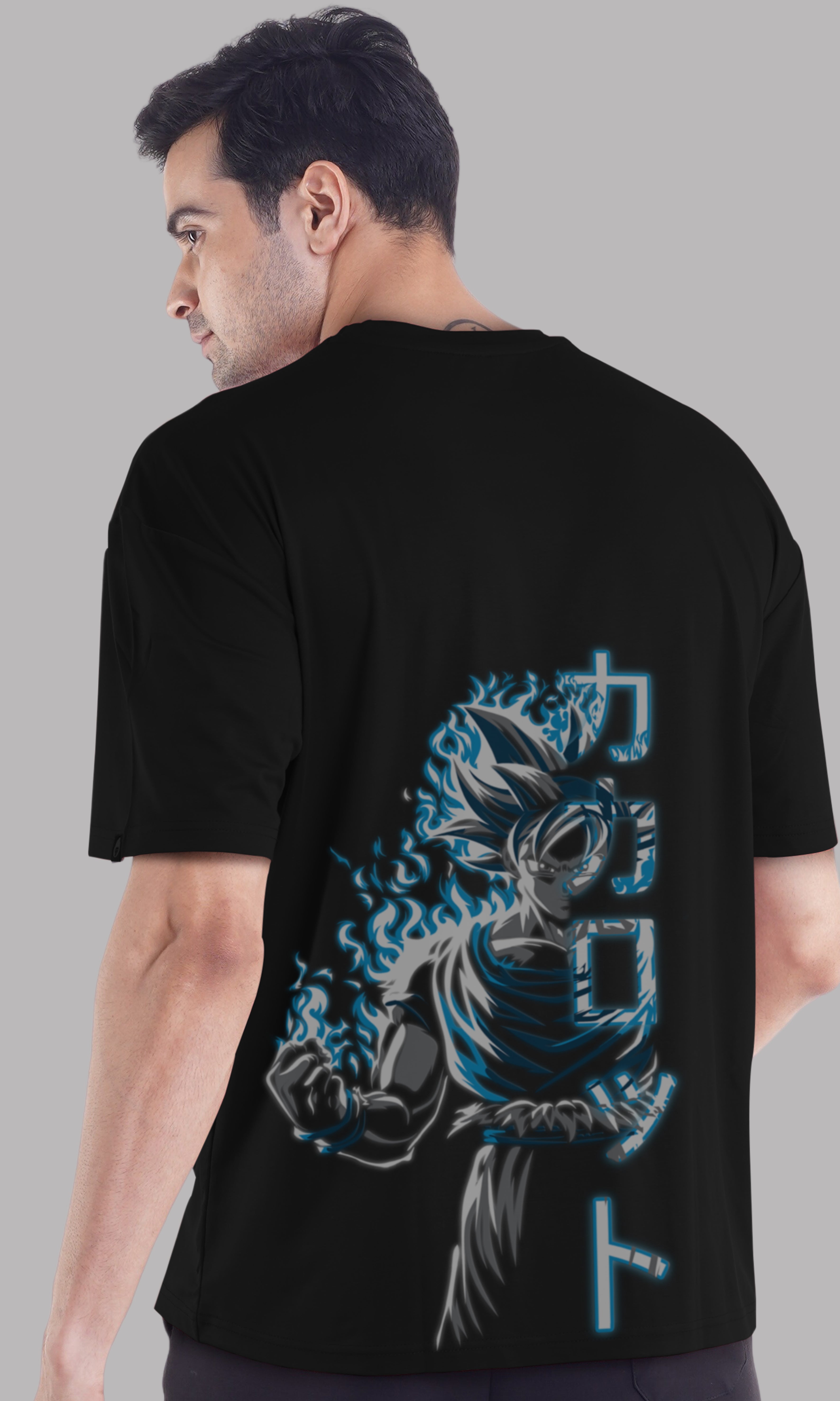 Goku Anime Printed Oversized Tshirt – Cooldown Merchandise